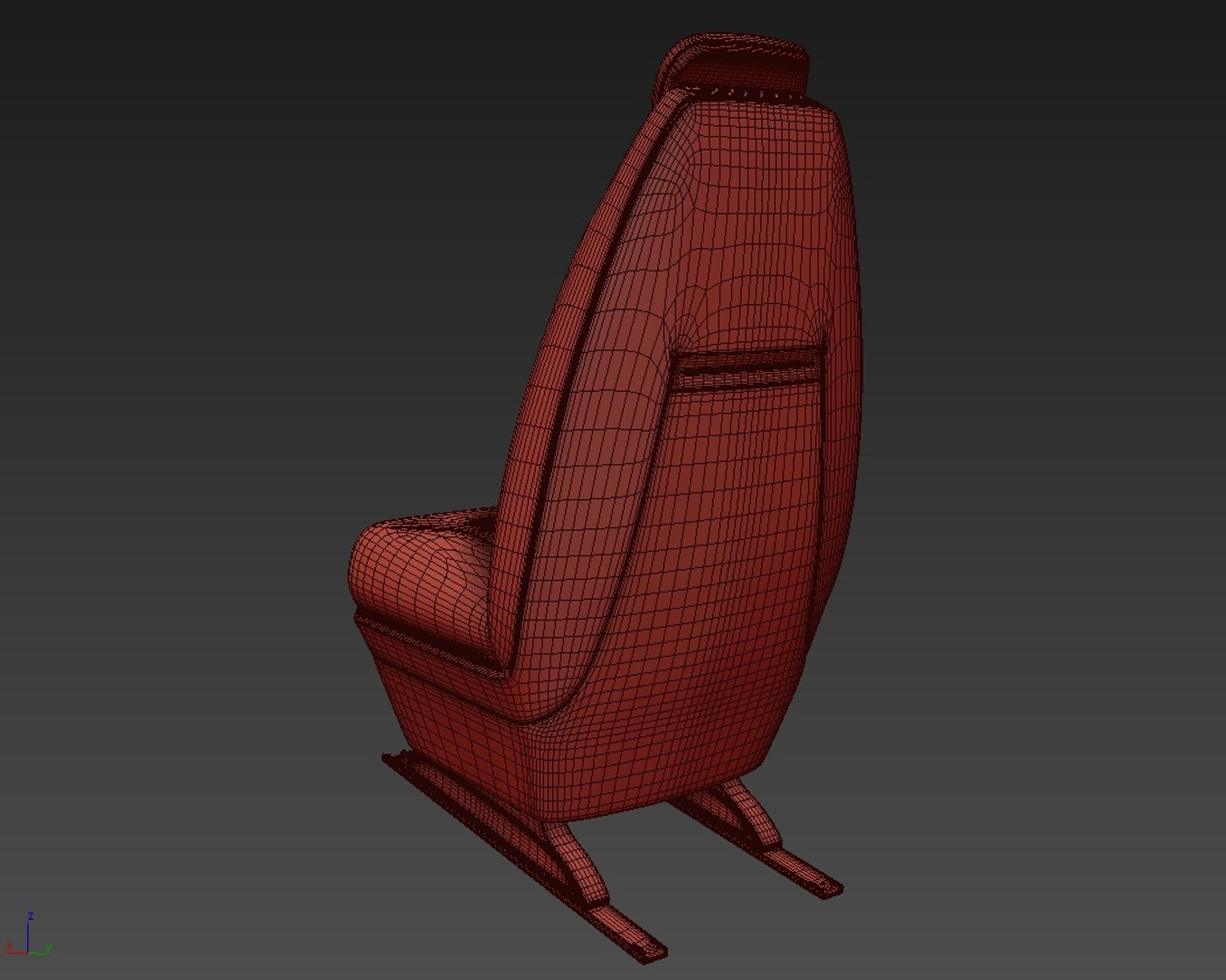 3D Model Pilot Chair - TurboSquid 1478944