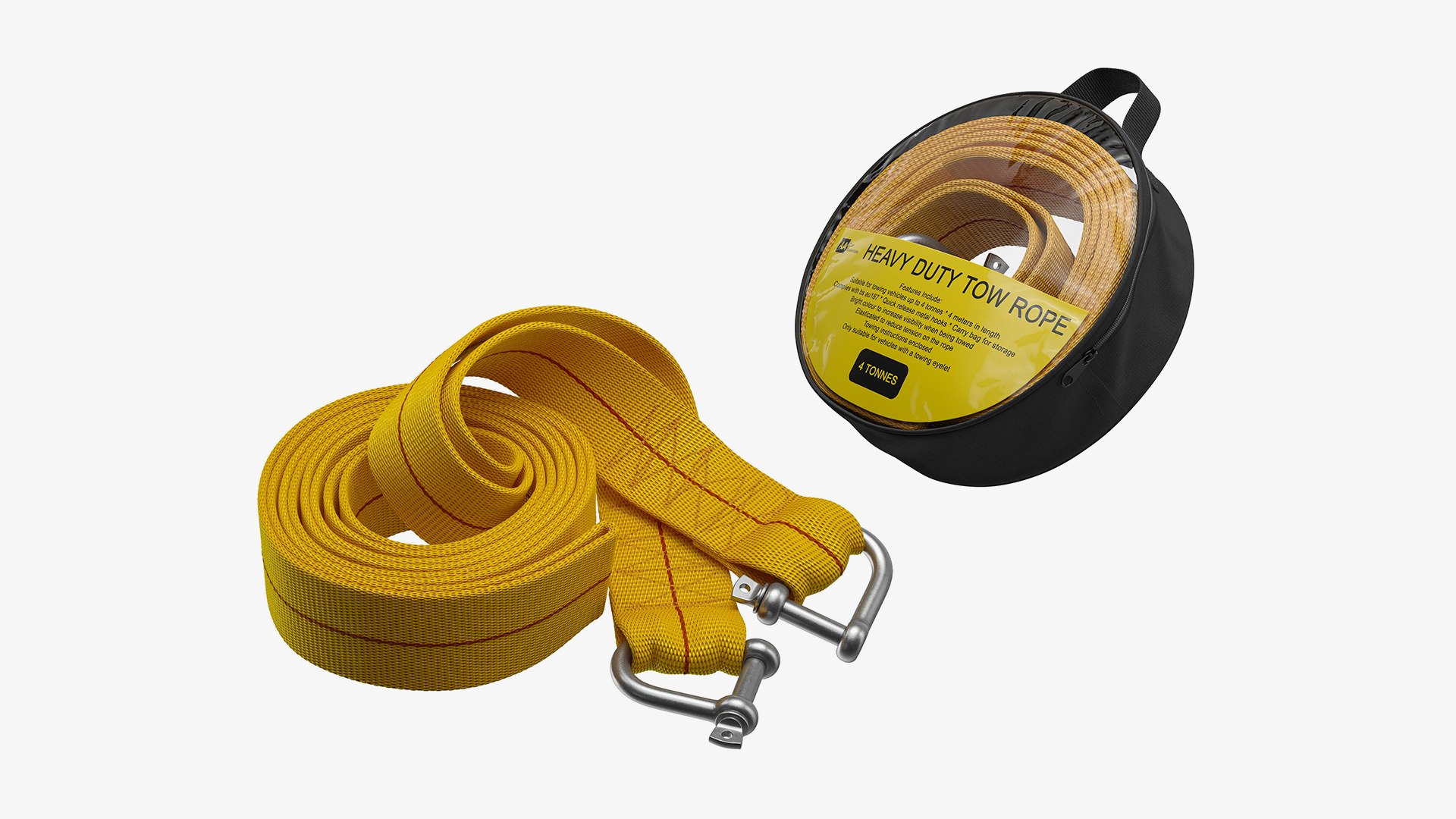 Tow Ropes Collection Model - TurboSquid 2068508