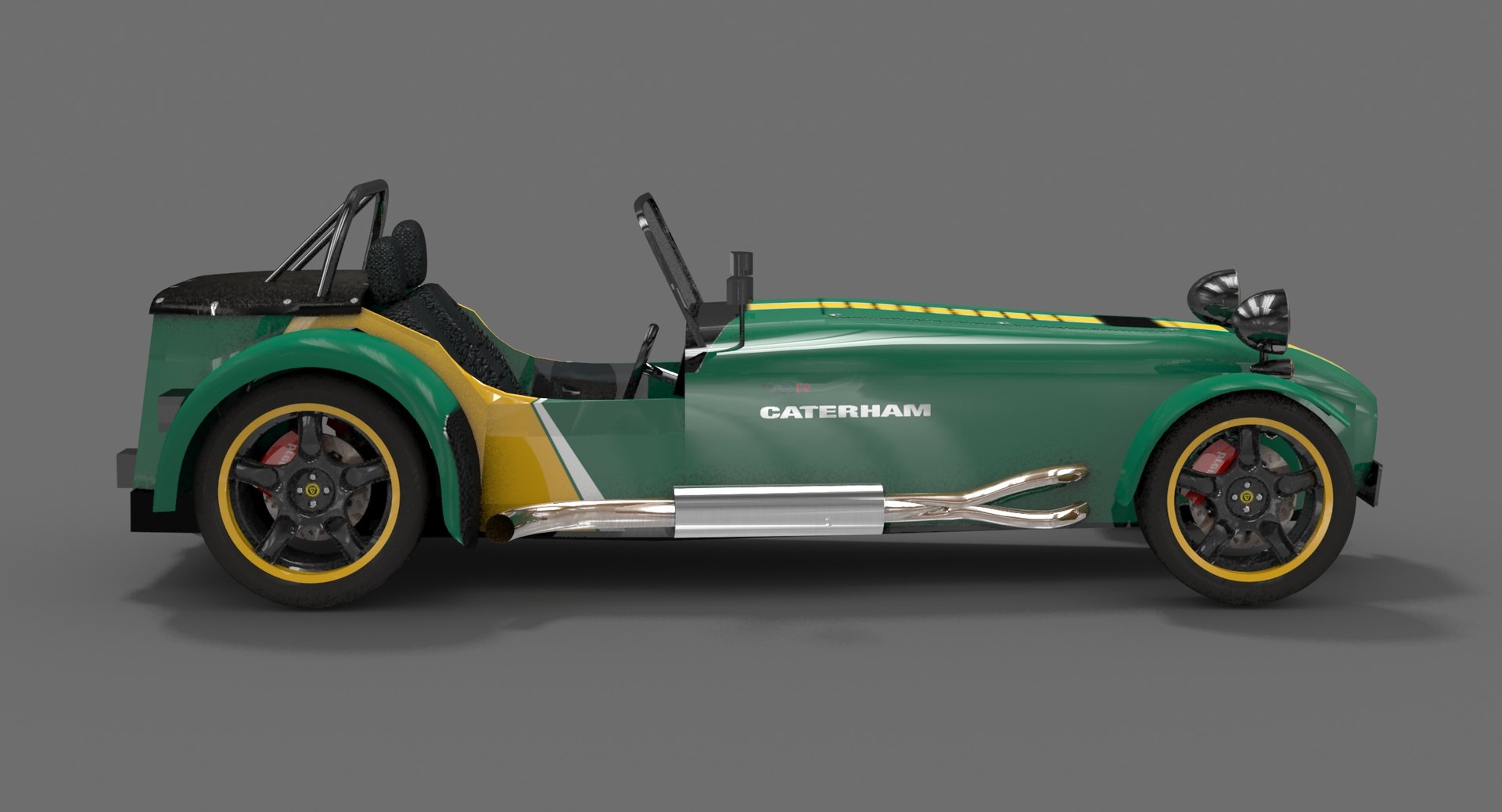 caterham cars 3d model