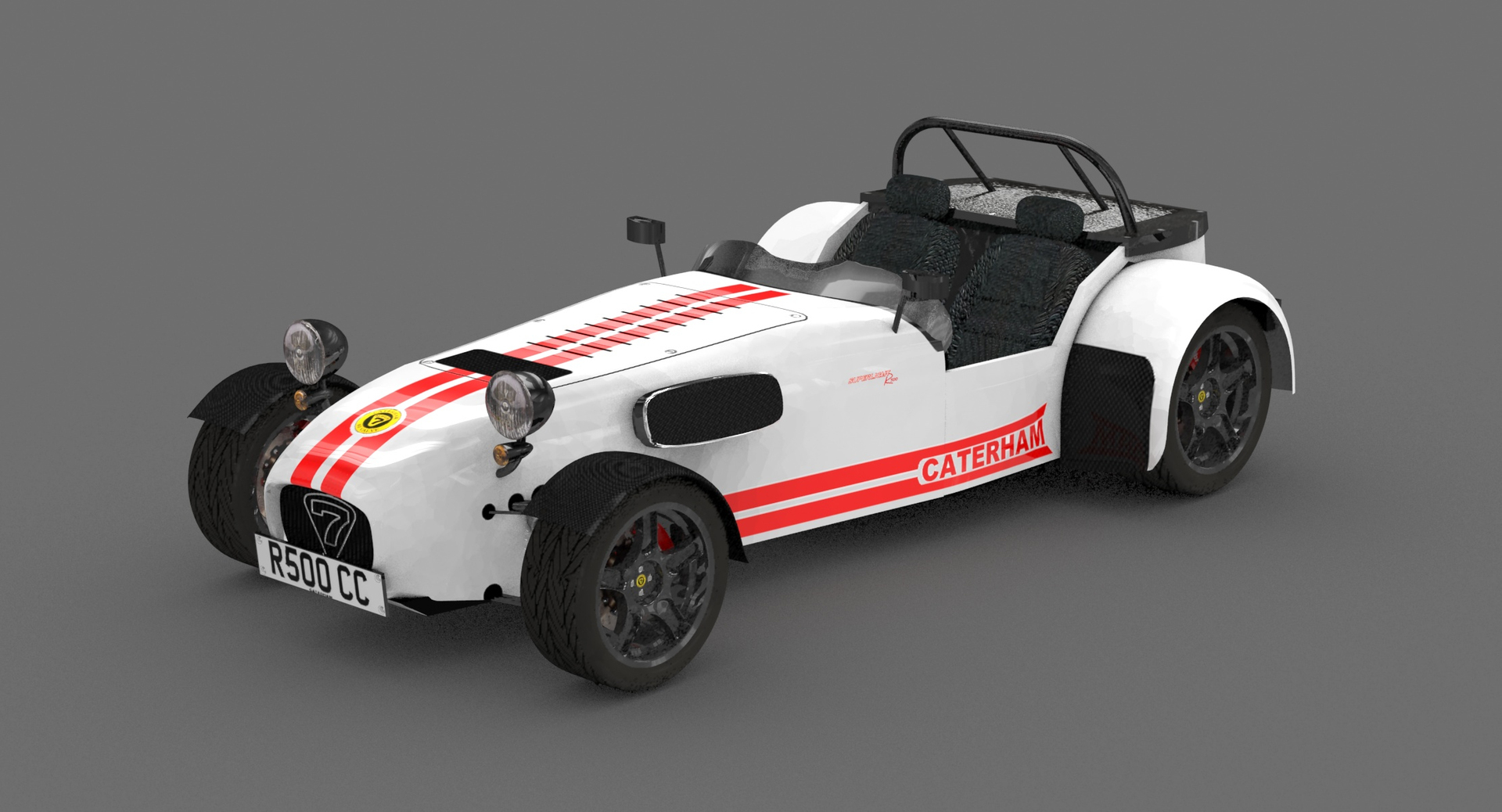 Caterham Cars 3d Model