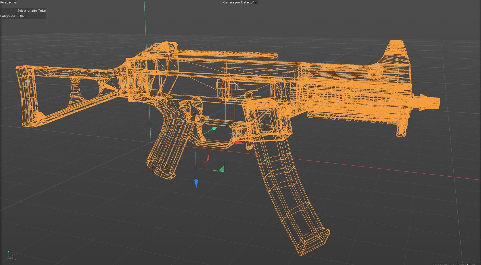 UMP9 GUN Low-poly 3D Model 3D Model - TurboSquid 2119039