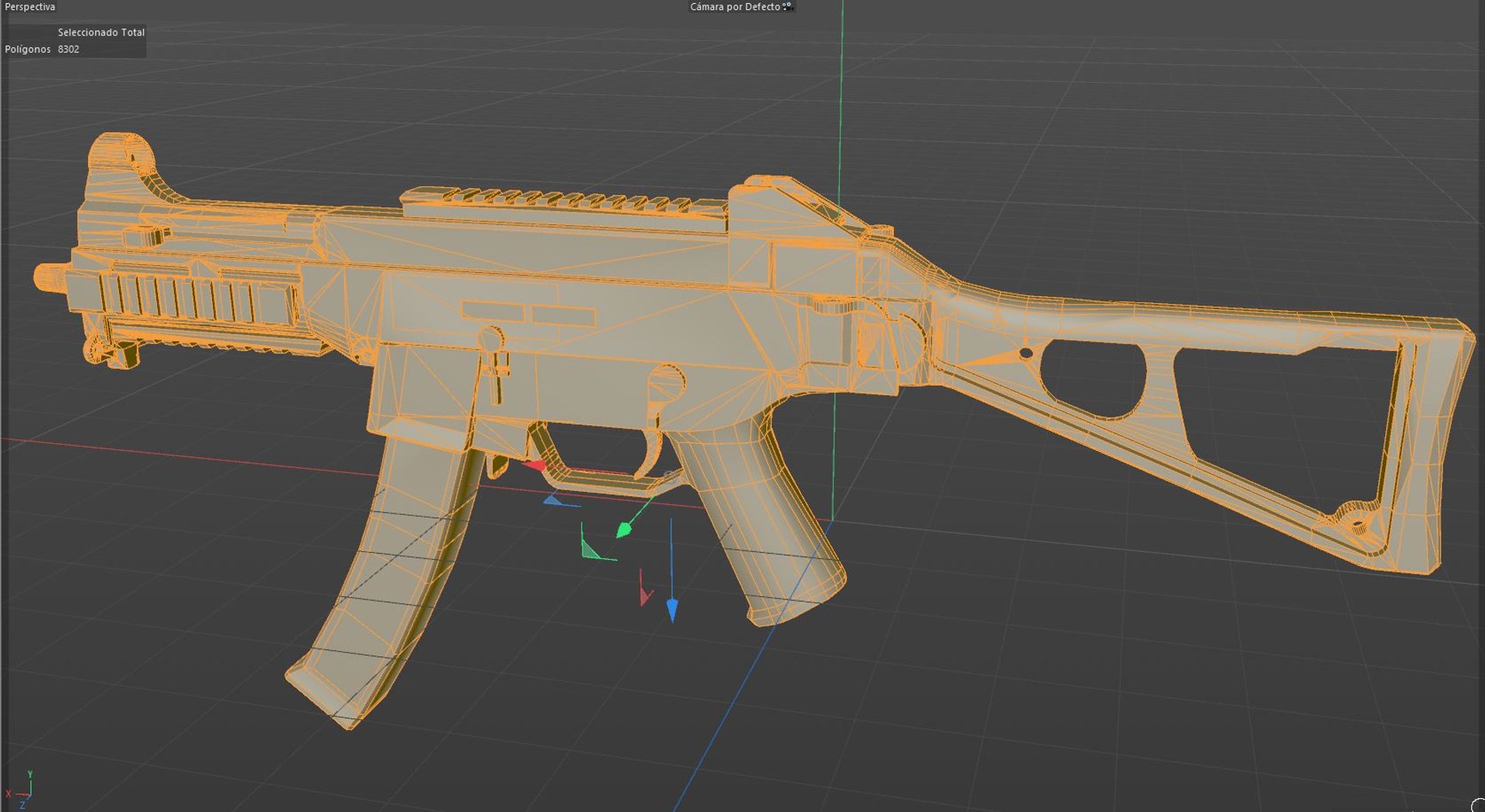 UMP9 GUN Low-poly 3D Model 3D Model - TurboSquid 2119039