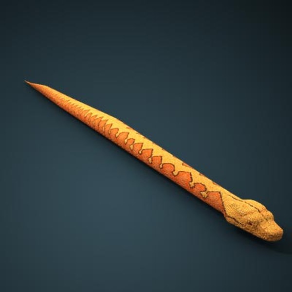 3ds max python orange snakes