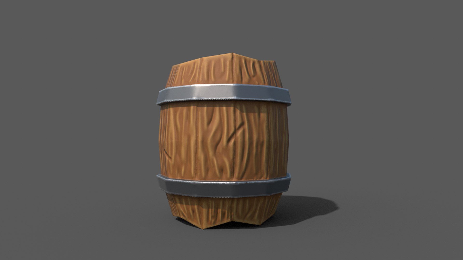 3D Stylized Barrel Model - TurboSquid 1623980