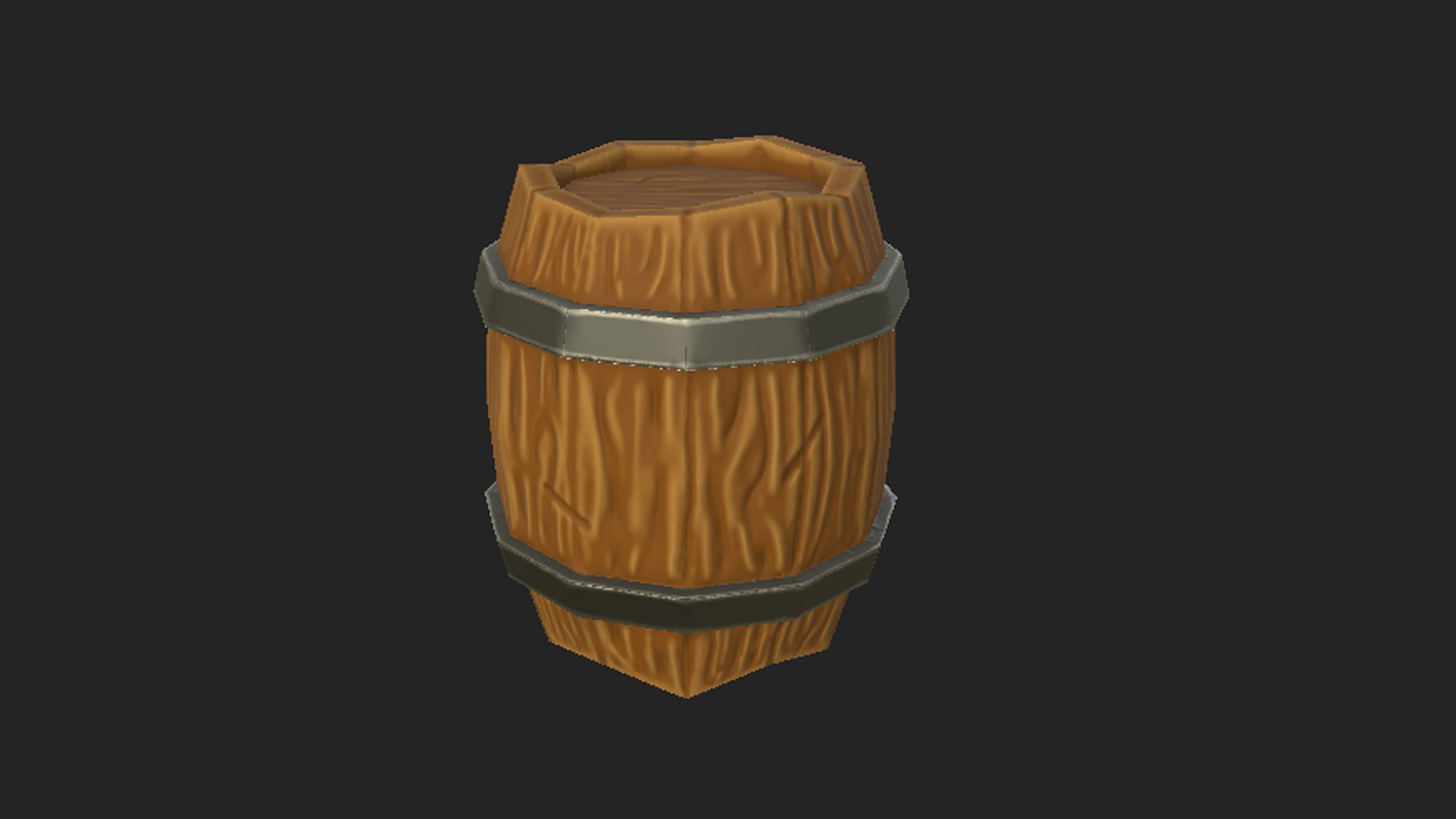 3D Stylized Barrel Model - TurboSquid 1623980