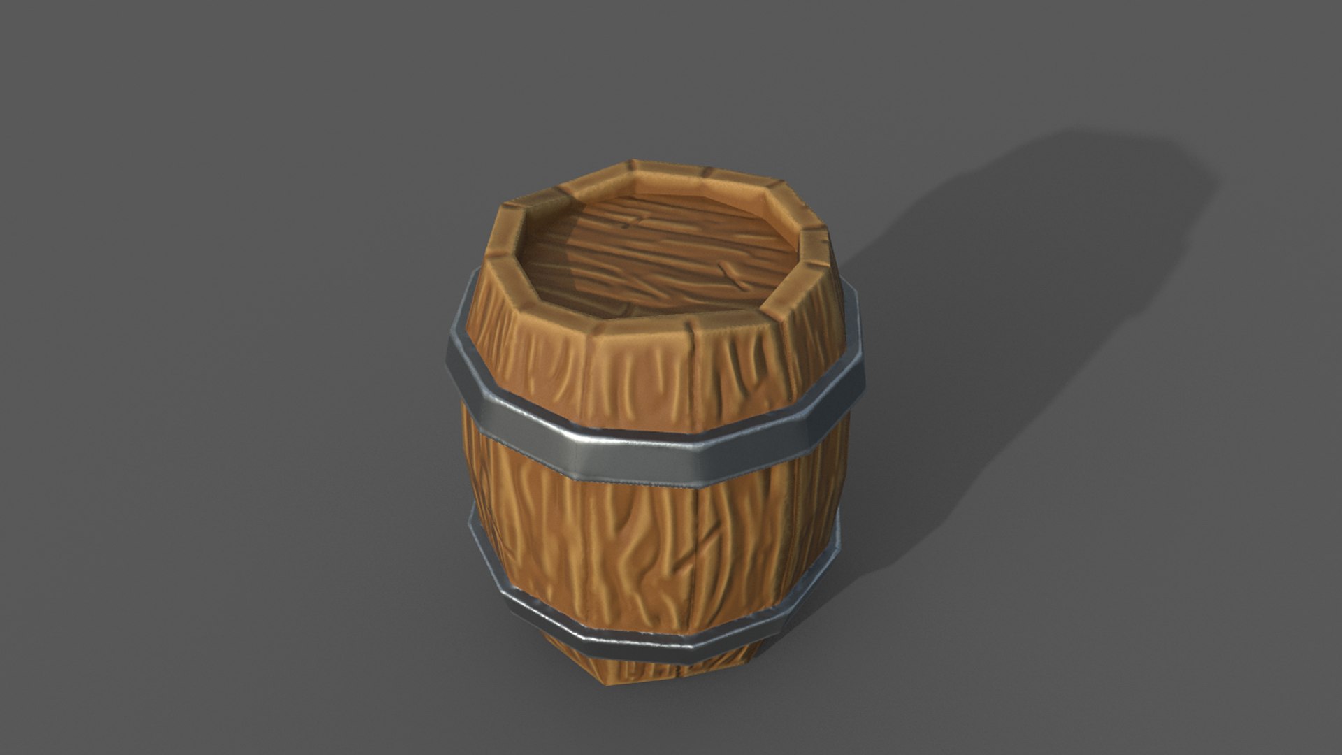 3D Stylized Barrel Model - TurboSquid 1623980