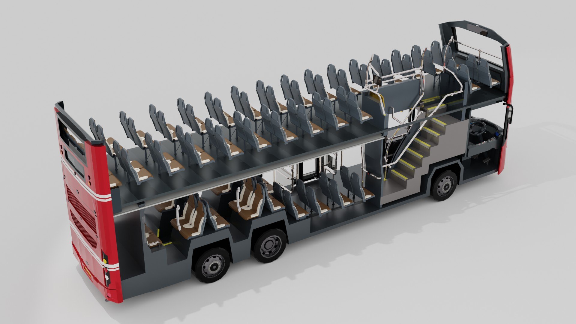 Volvo B8L Bus 3D model - TurboSquid 1917541