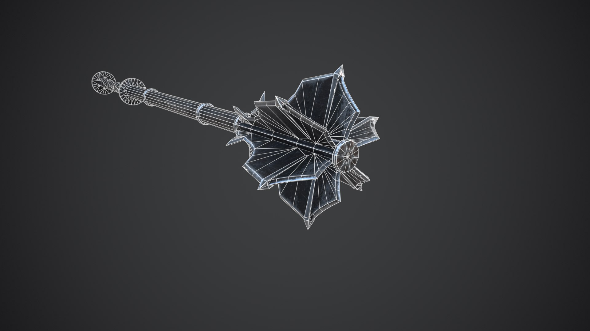 Medieval Mace 3D - TurboSquid 2131672