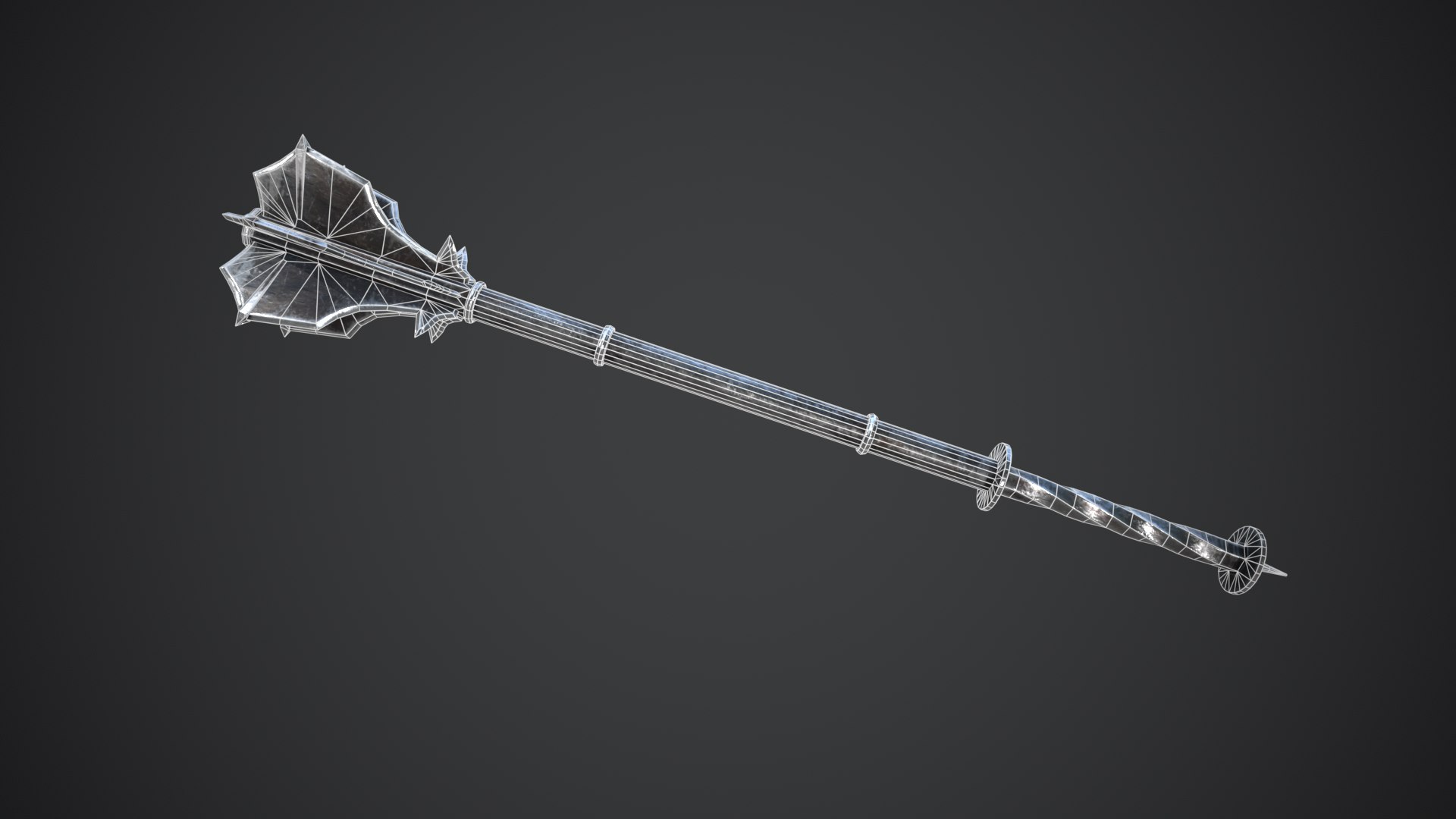 Medieval Mace 3D - TurboSquid 2131672