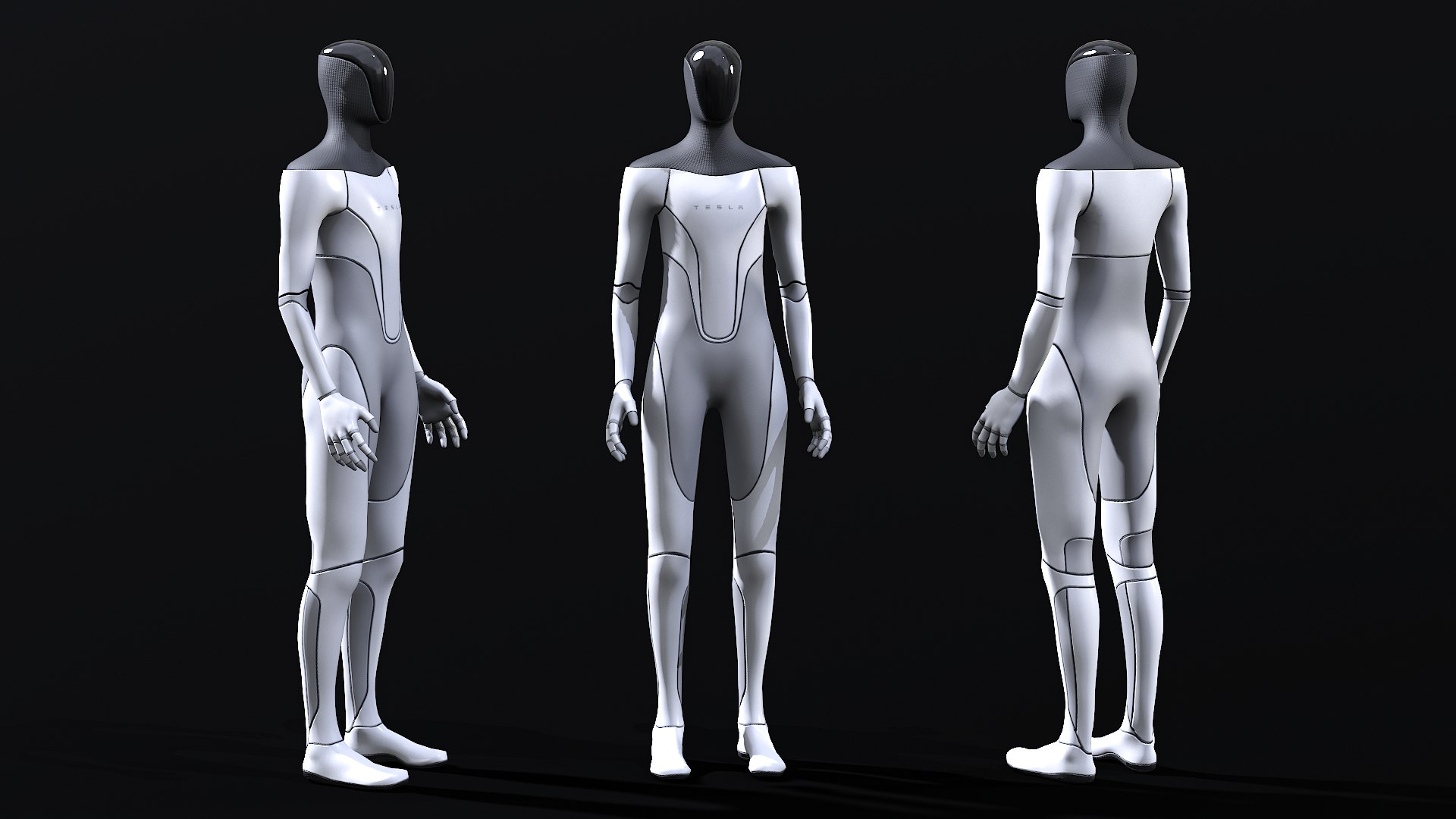 Tesla Bot 3D Model - TurboSquid 1778568