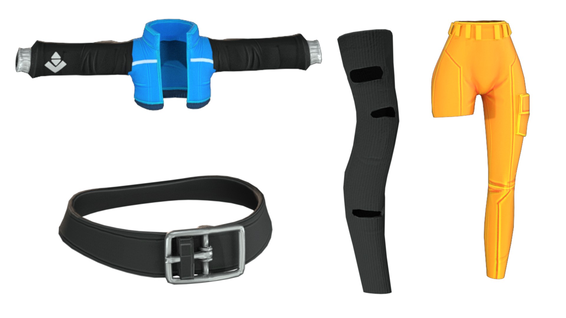 Cartoon Rigged Cute Dance Girl-Freya Character 3D Model 3D Model ...