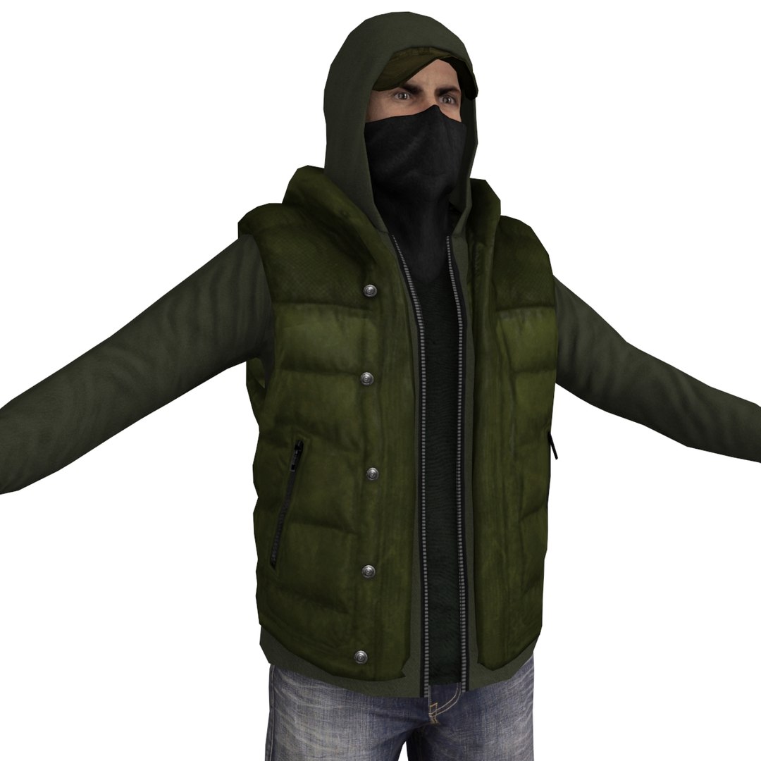 Rebel Man 3d Model
