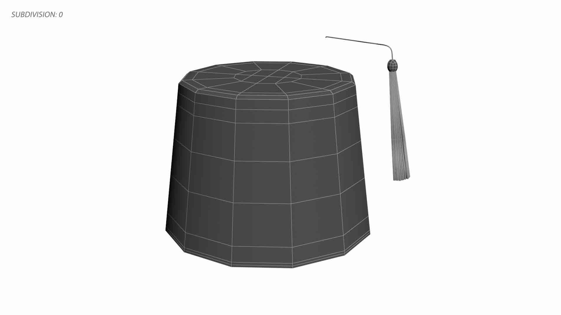 Fez Hat Model - TurboSquid 1990359
