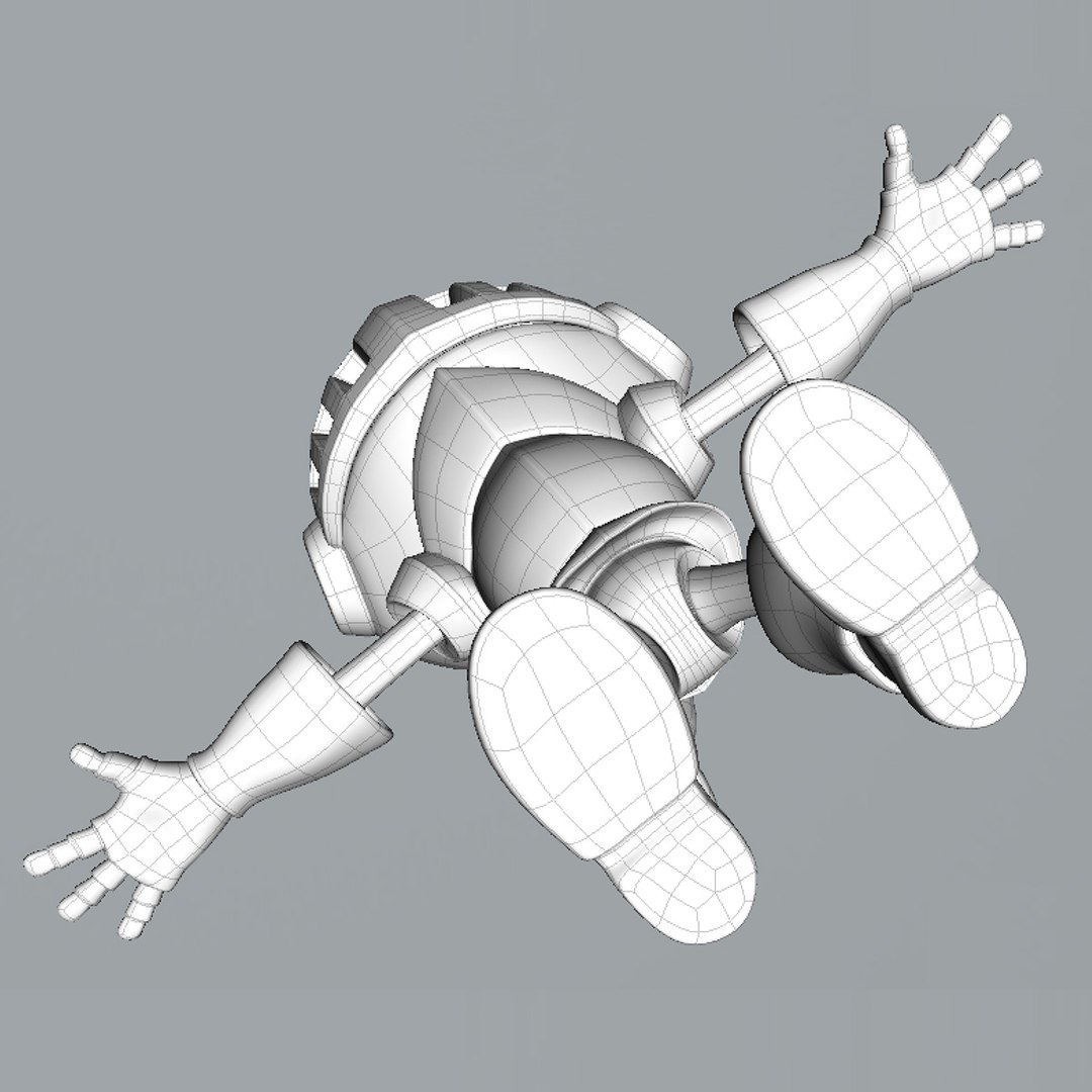 Cartoon Knight 3d Model