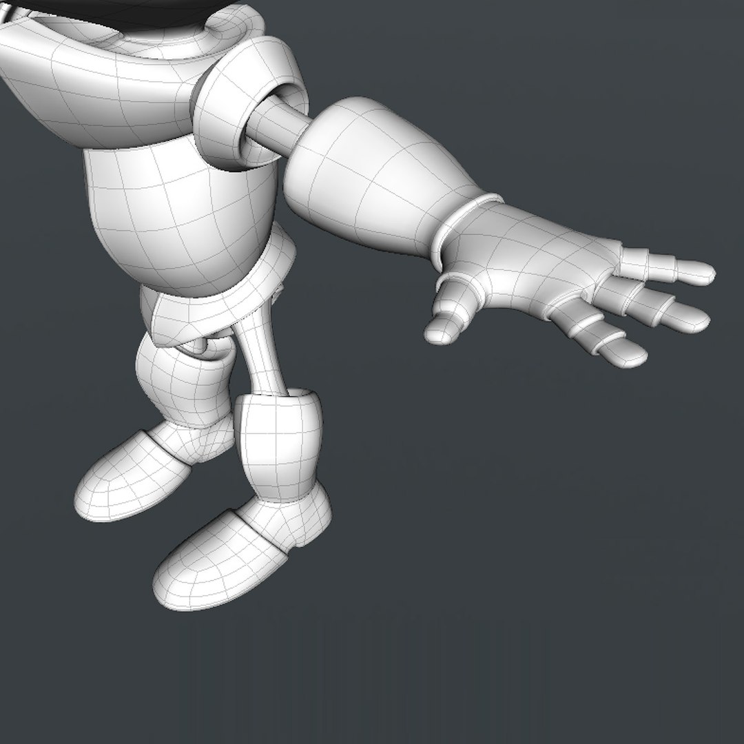 Cartoon Knight 3d Model