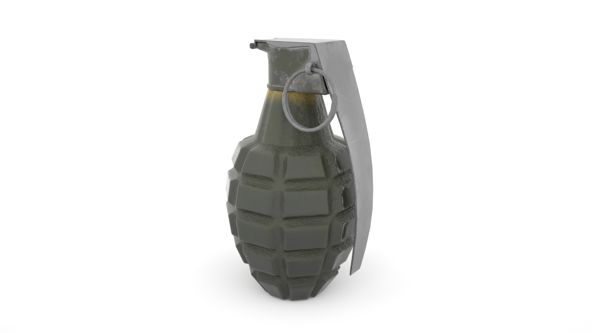 Mk 2 Hand Grenade 3D Model - TurboSquid 1990882