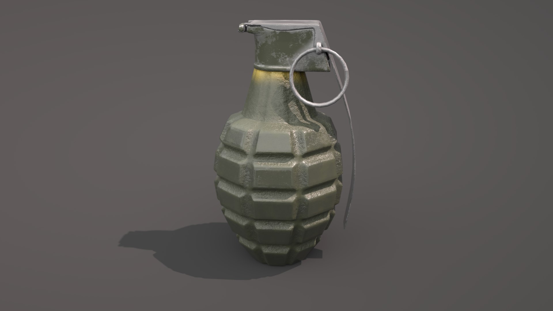 Mk 2 Hand Grenade 3D Model - TurboSquid 1990882
