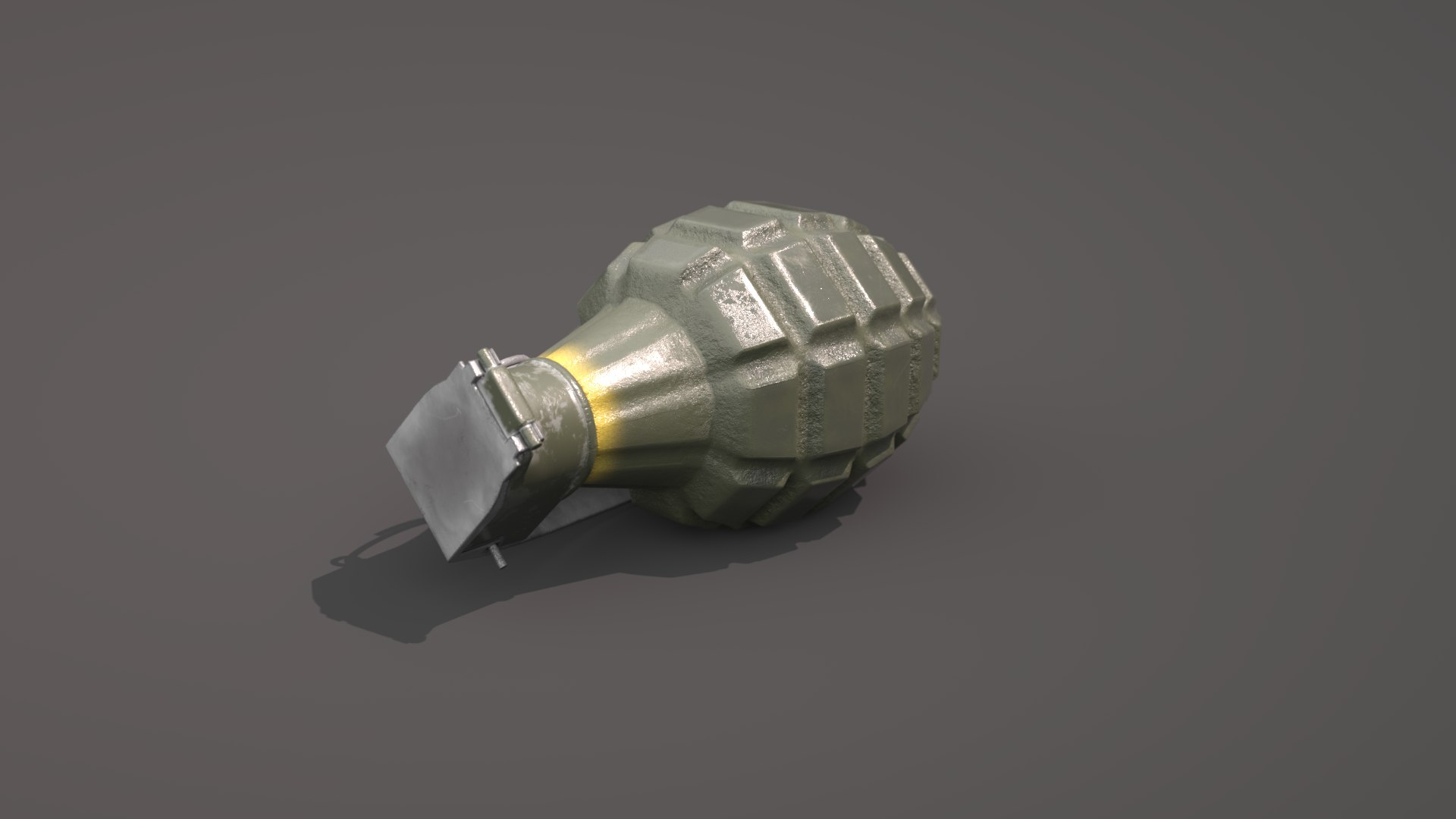 Mk 2 Hand Grenade 3D Model - TurboSquid 1990882