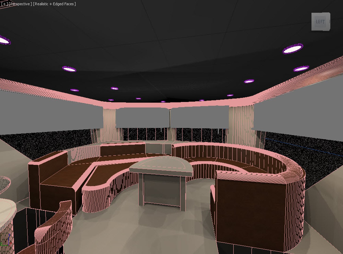 3d Interior Board Model