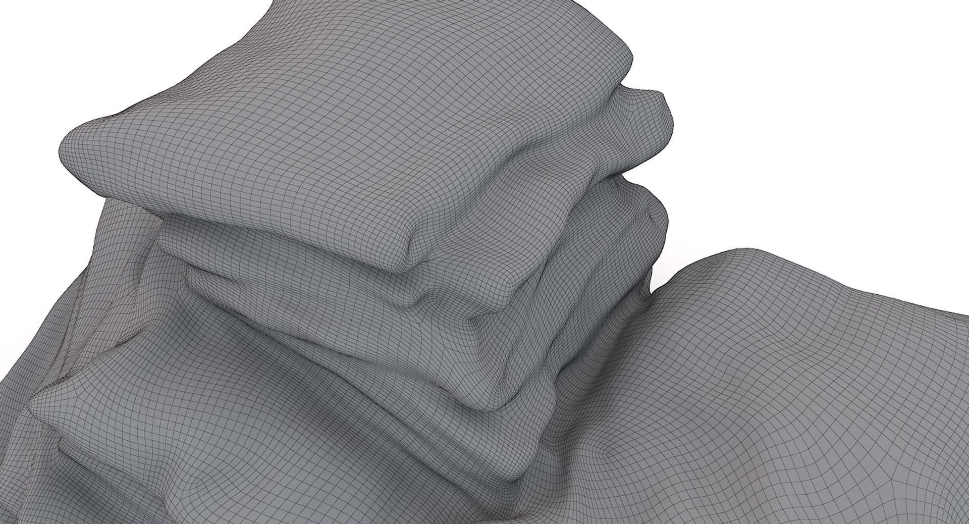 3D Pile Clothes Model - TurboSquid 1427577