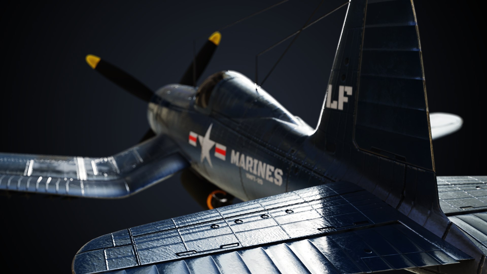Vought F4u Corsair 3D Model - TurboSquid 1318204