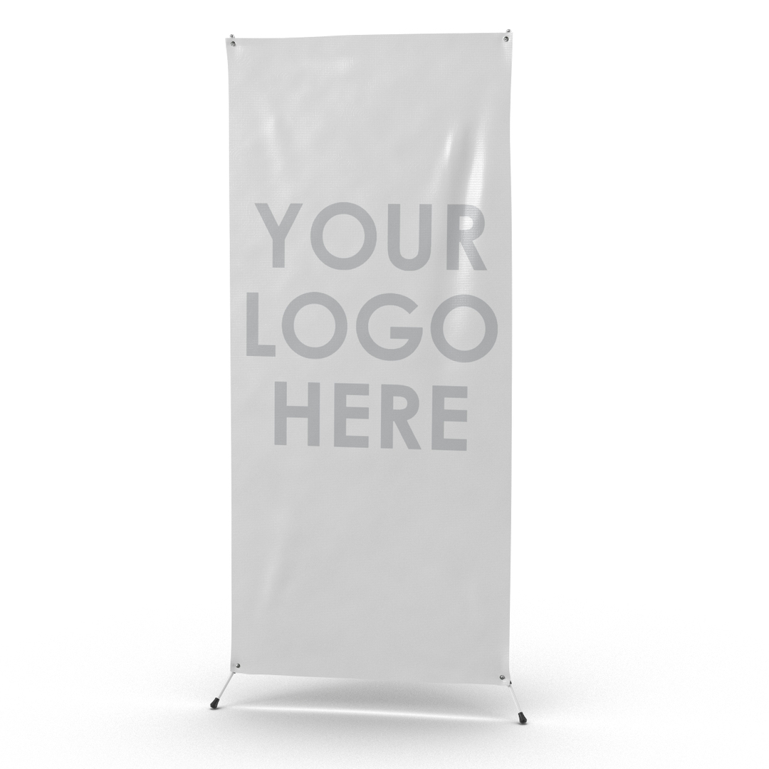 3ds Max Banner Stand Generic