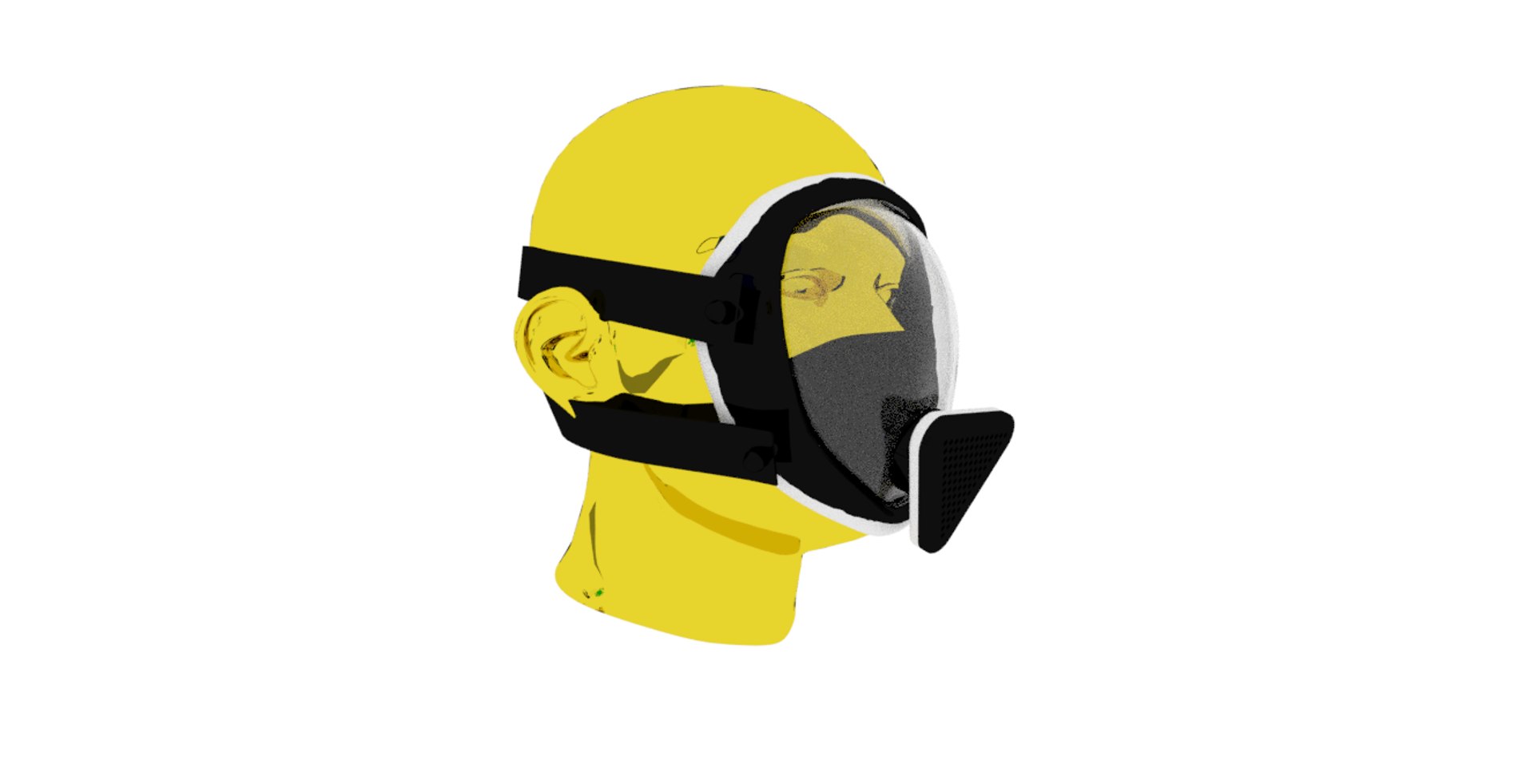 Free 3D Mask Virus Model - TurboSquid 1671436