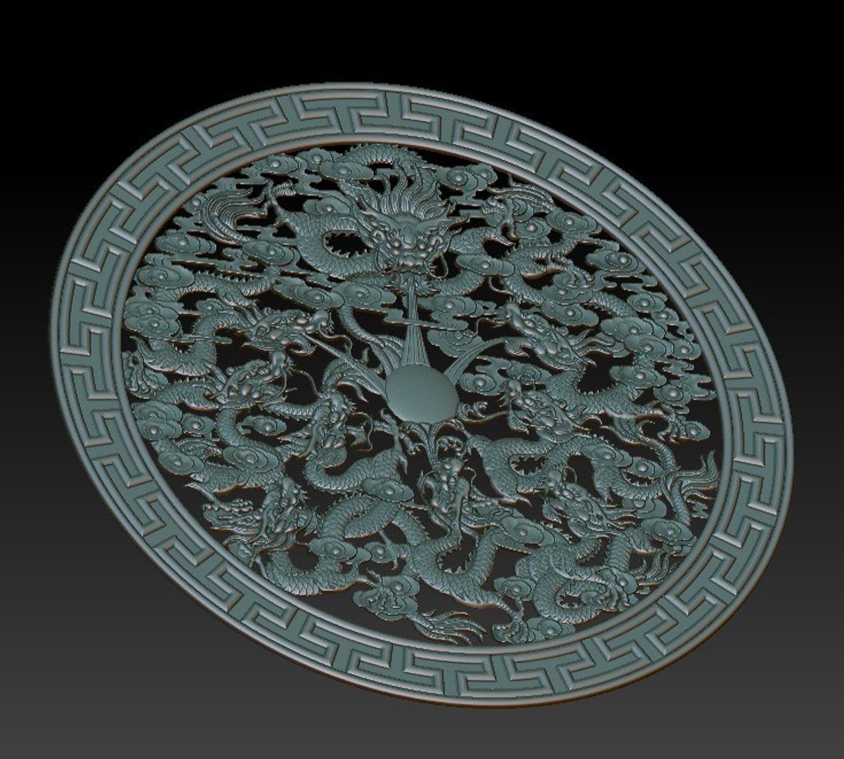 Dragon! Qing Dragon Obj