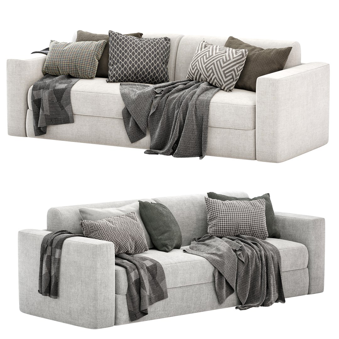 Yaki lema sofa bed model - TurboSquid 2140921