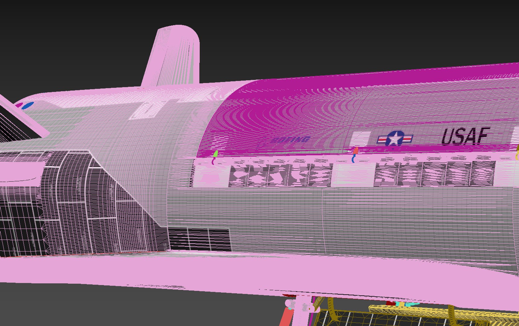 Boeing X-37b X-37 3d Model