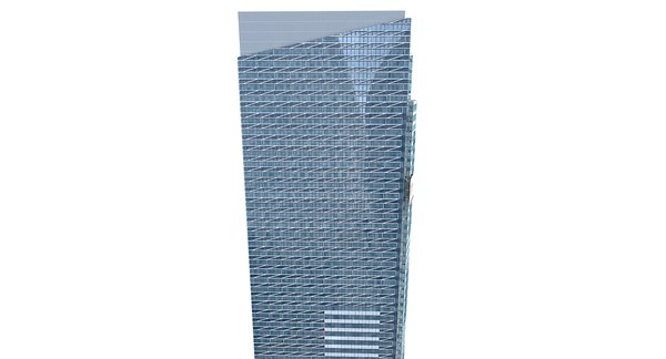 3D Times Square Tower Low Poly - TurboSquid 1816898