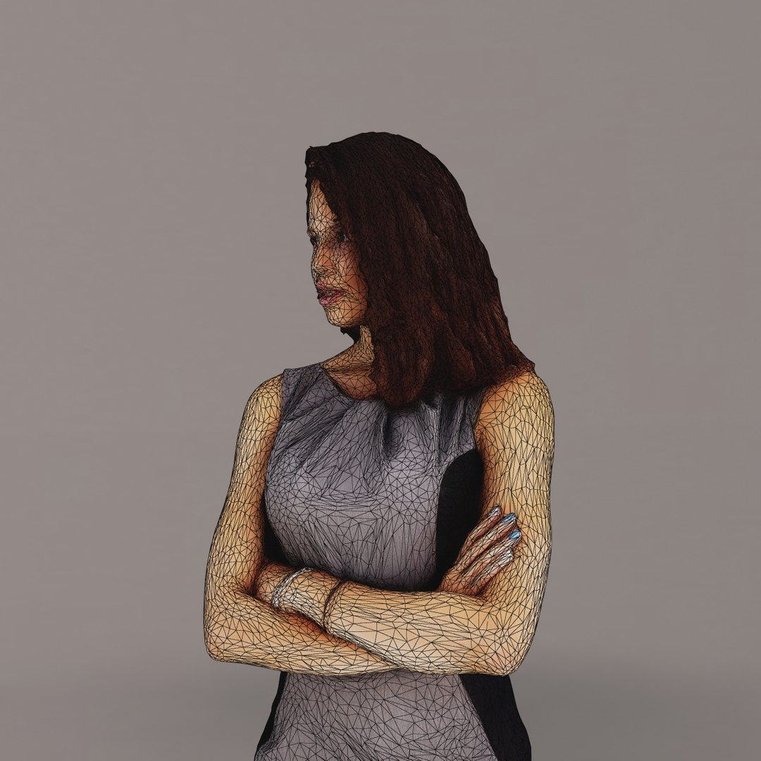woman businesswoman business 3d model