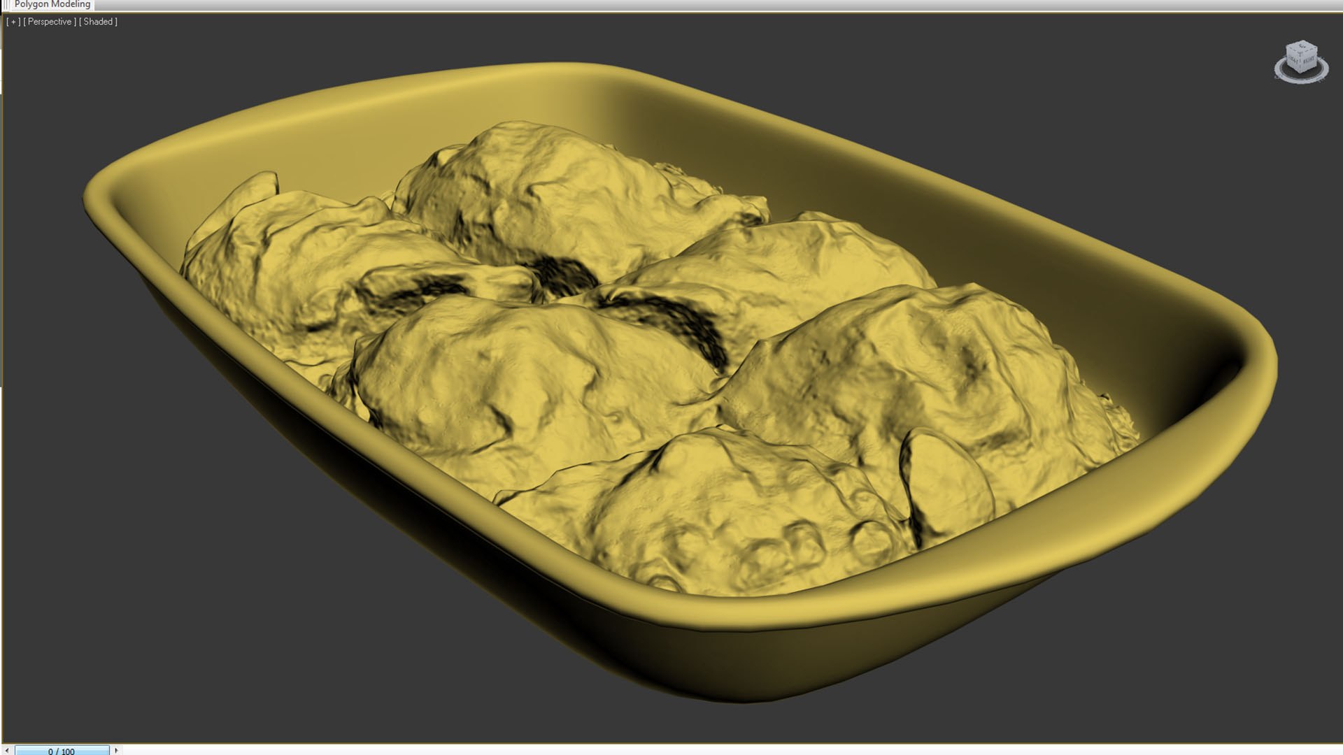 Baked chicken meat 3D model - TurboSquid 2021296