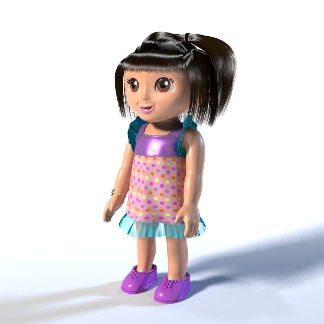 3d Dora Doll