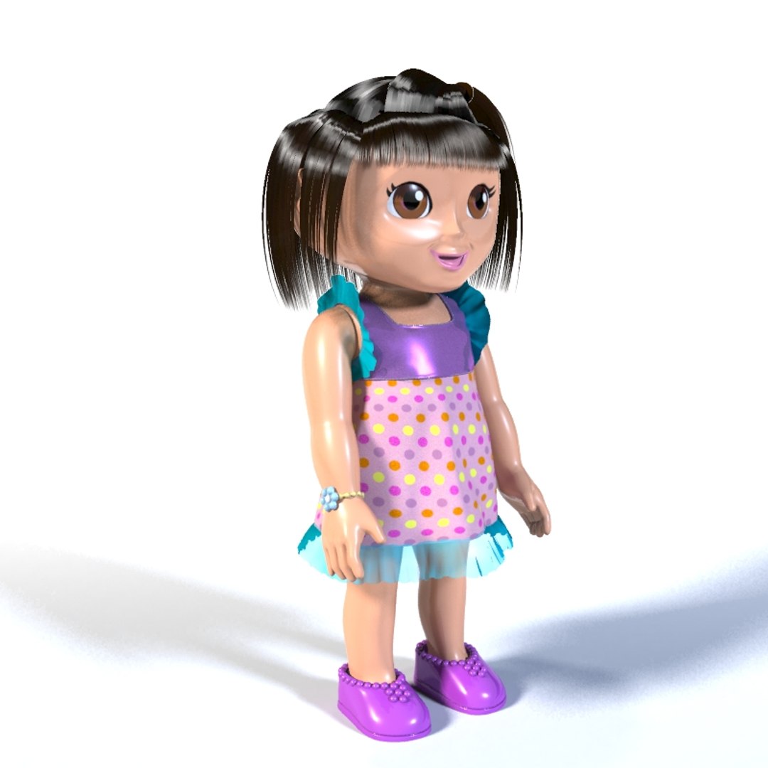 3d Dora Doll