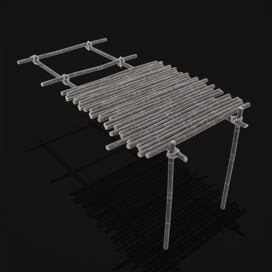 3D Primitive Tree Tied Fish Skinning Table Model - TurboSquid 1930308