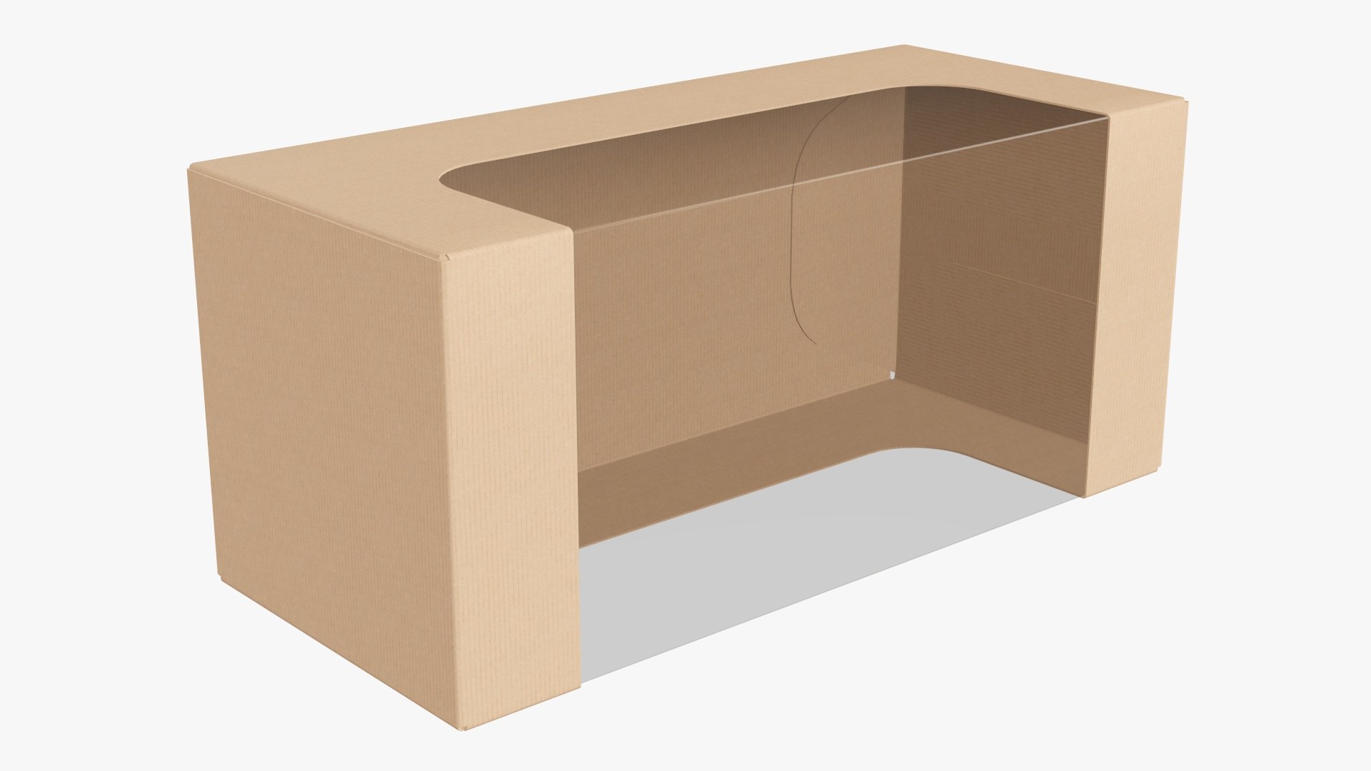 Cardboard Retail Box 3D Model - TurboSquid 1590260