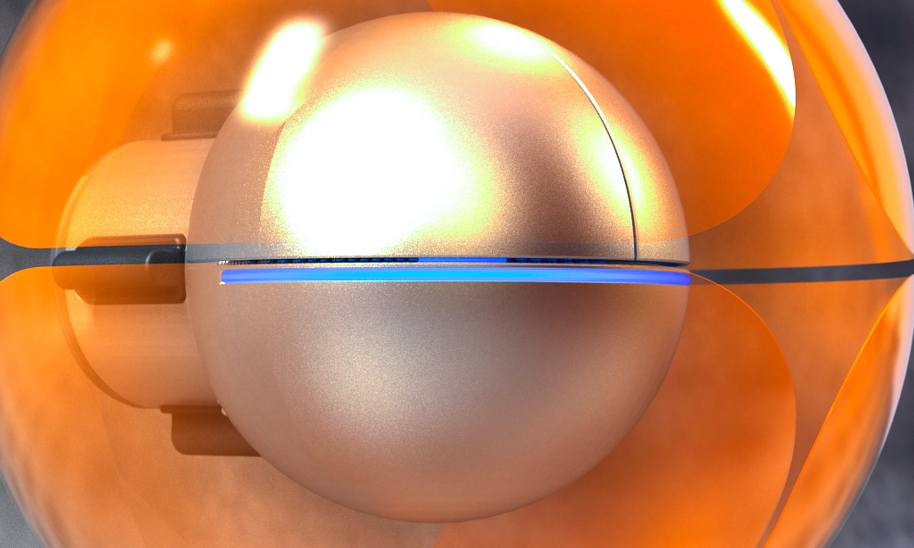 3d Model Of Sci-fi Sphere