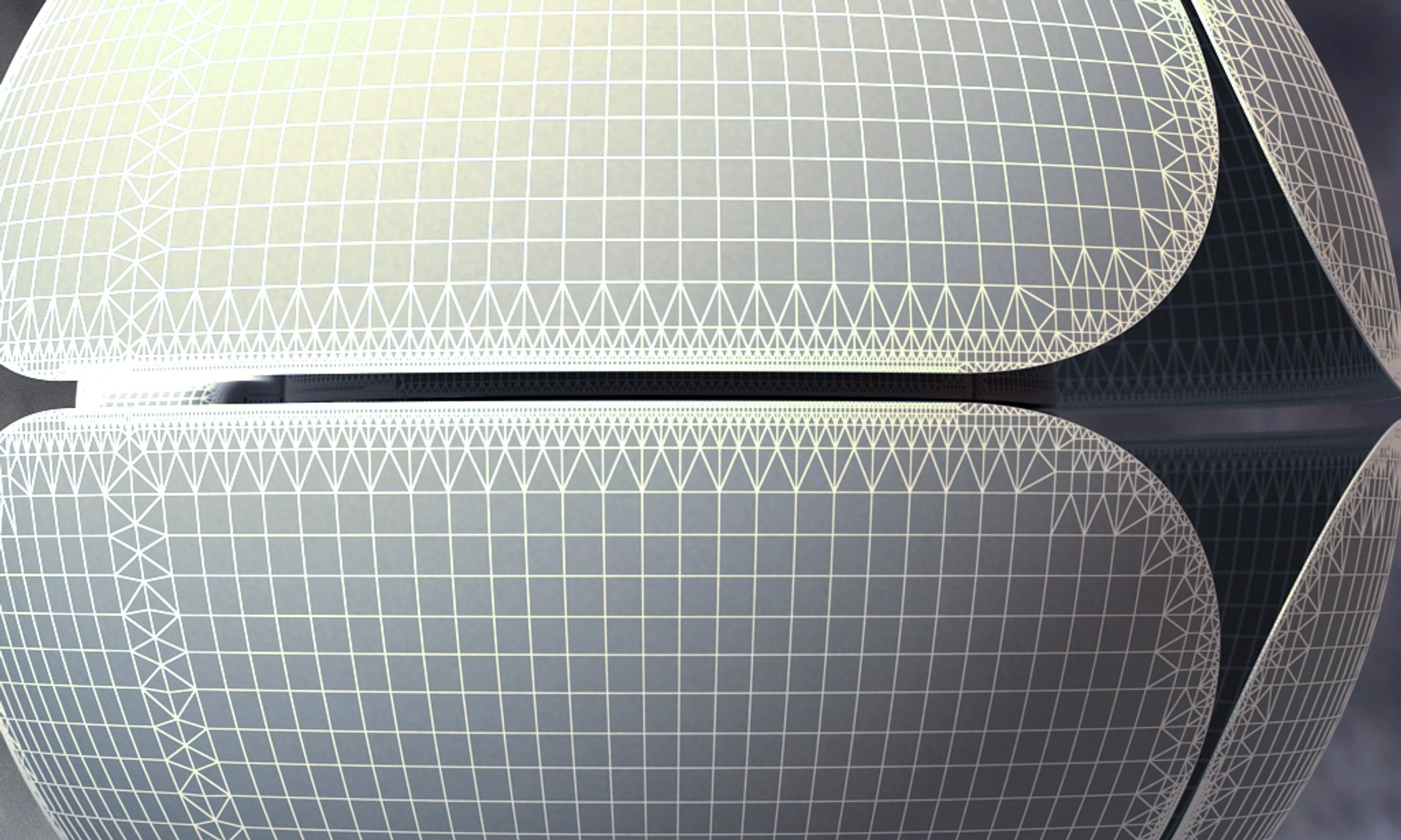 3d Model Of Sci-fi Sphere