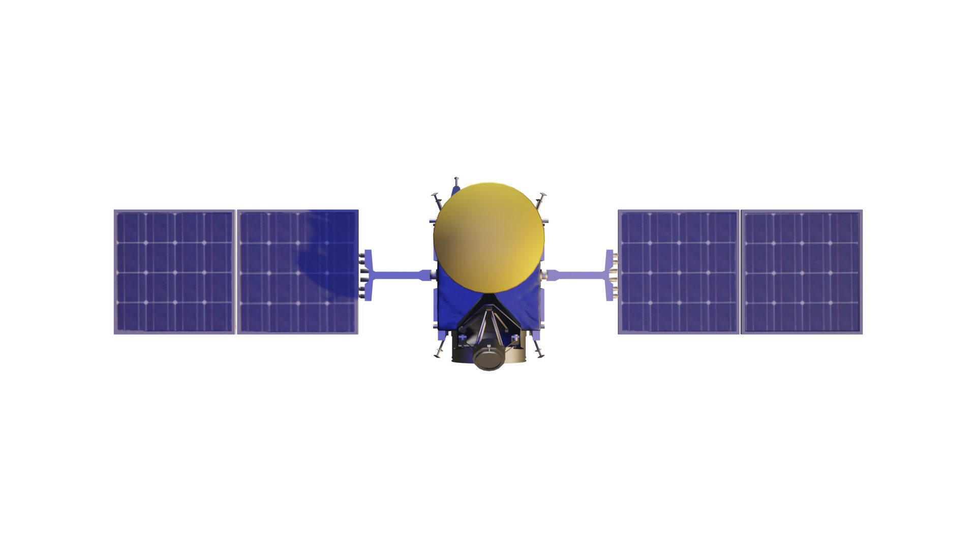 3D Satellite Model - TurboSquid 1774977