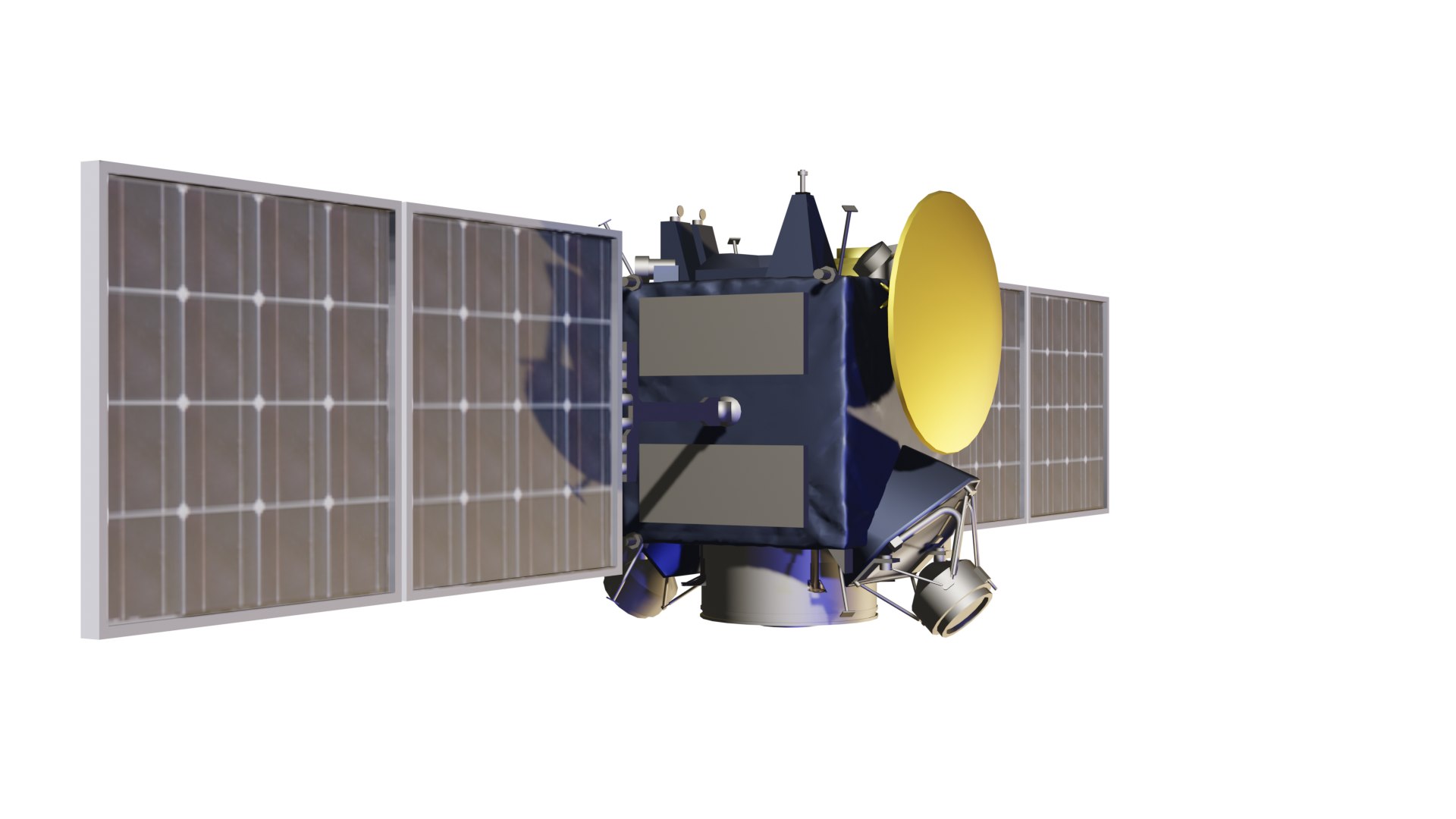 3D Satellite Model - TurboSquid 1774977