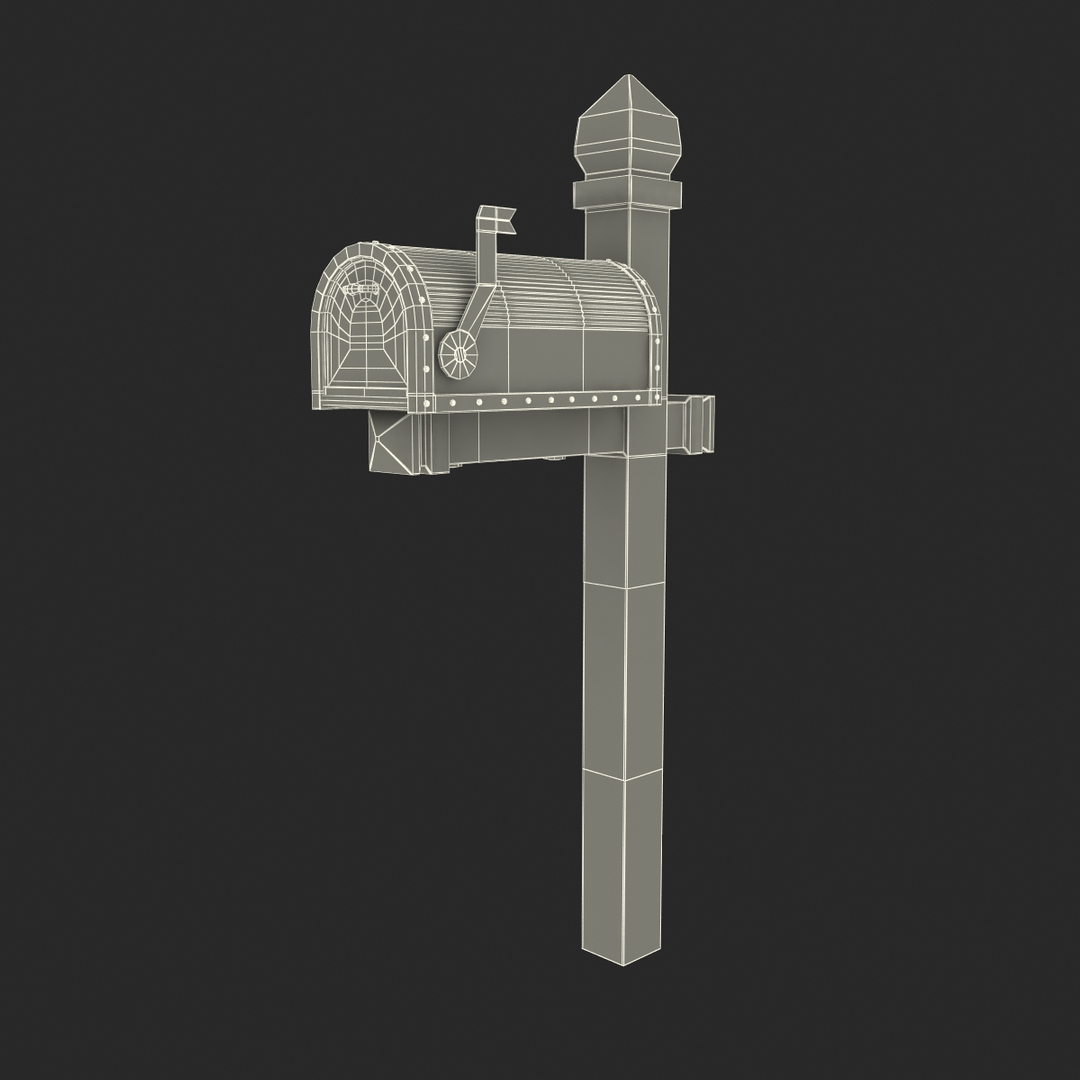 3d Model Mailbox 2