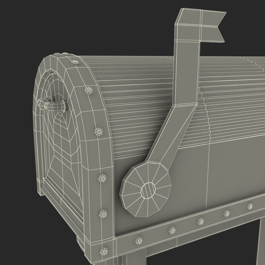3d Model Mailbox 2