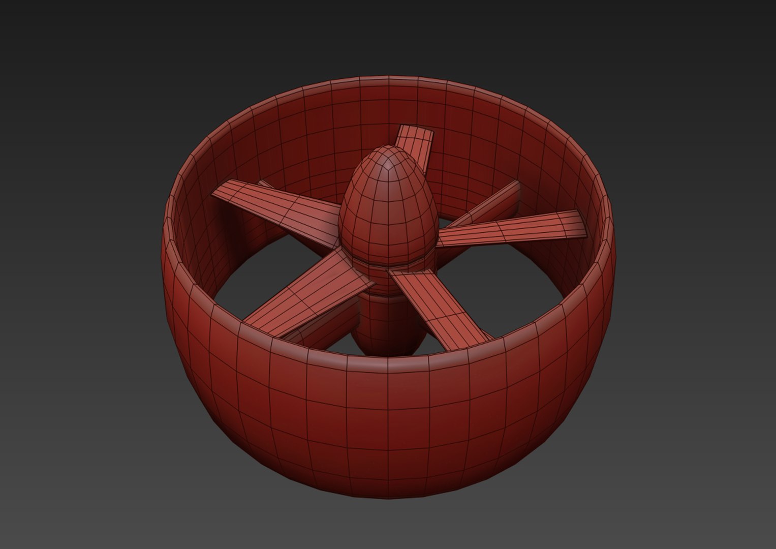 3D Ducted Fan For Aircraft - TurboSquid 1919592