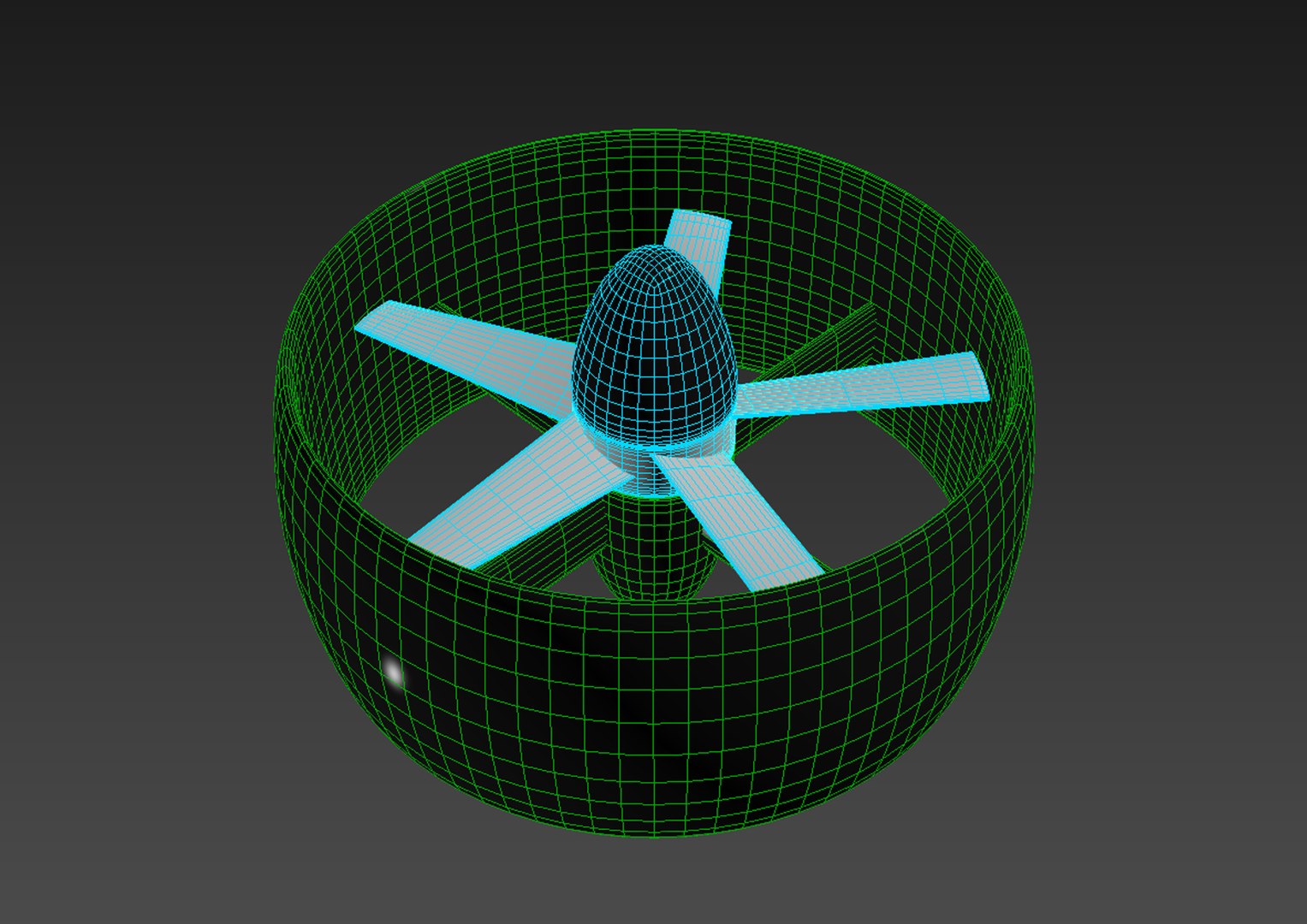 3D Ducted Fan For Aircraft - TurboSquid 1919592