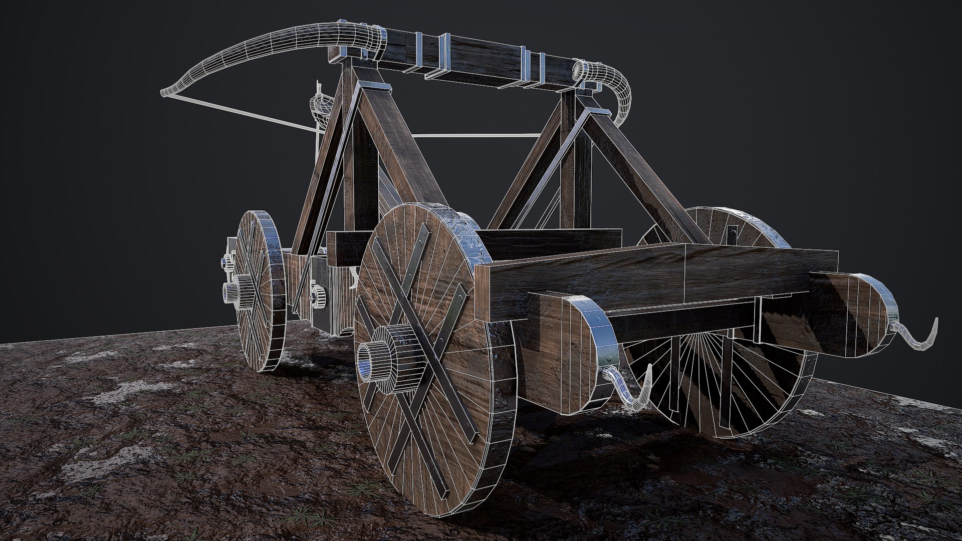 Siege Weapon S 3D - TurboSquid 1395178