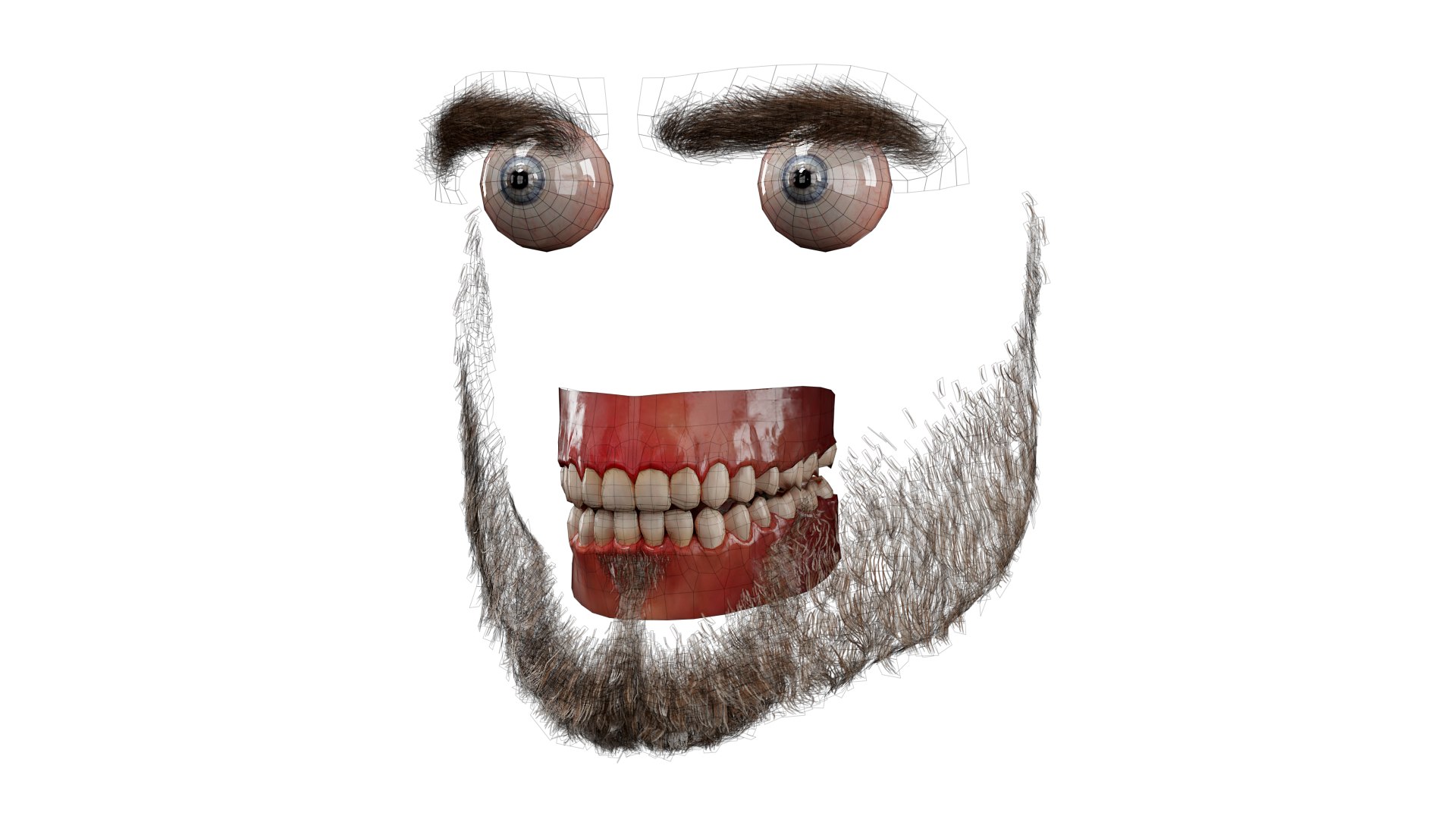 3D Carlos Realistic model of male head model - TurboSquid 1842920