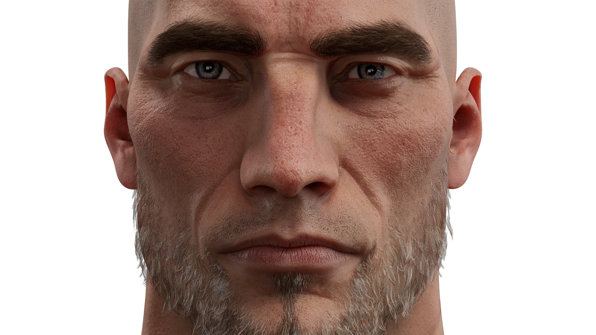 3D Carlos Realistic model of male head model - TurboSquid 1842920