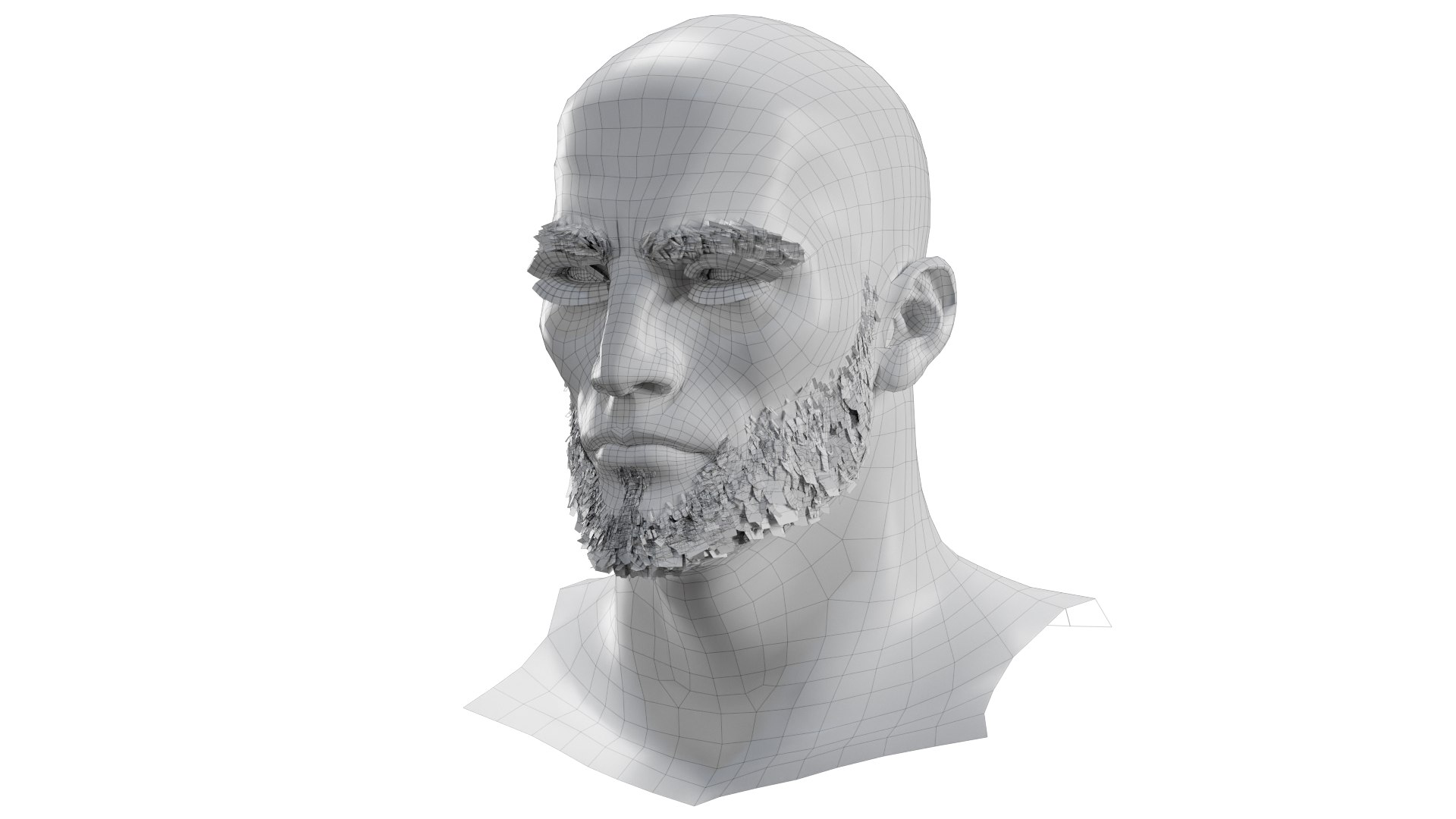 3D Carlos Realistic model of male head model - TurboSquid 1842920