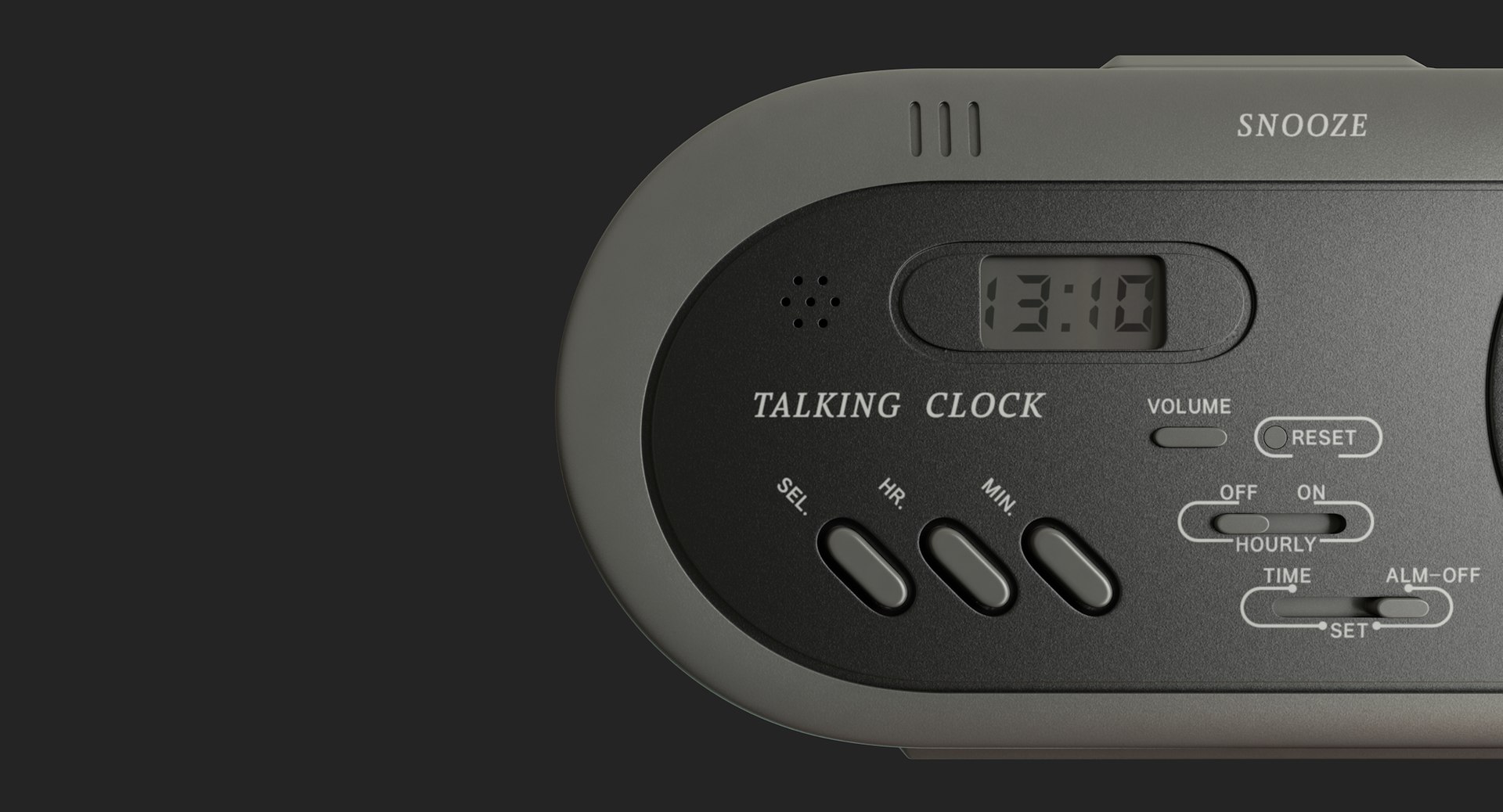 Realistic Snooze Talking Clock 3D Model - TurboSquid 1294961